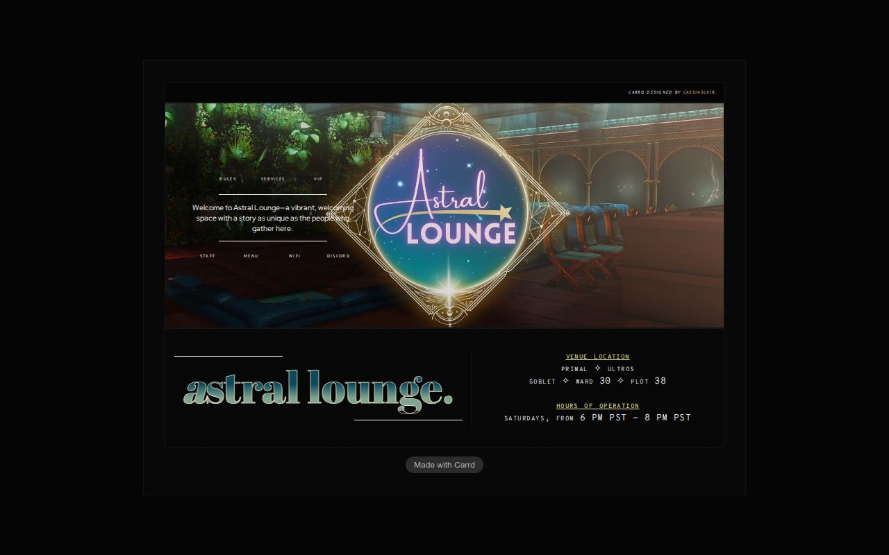 astral lounge